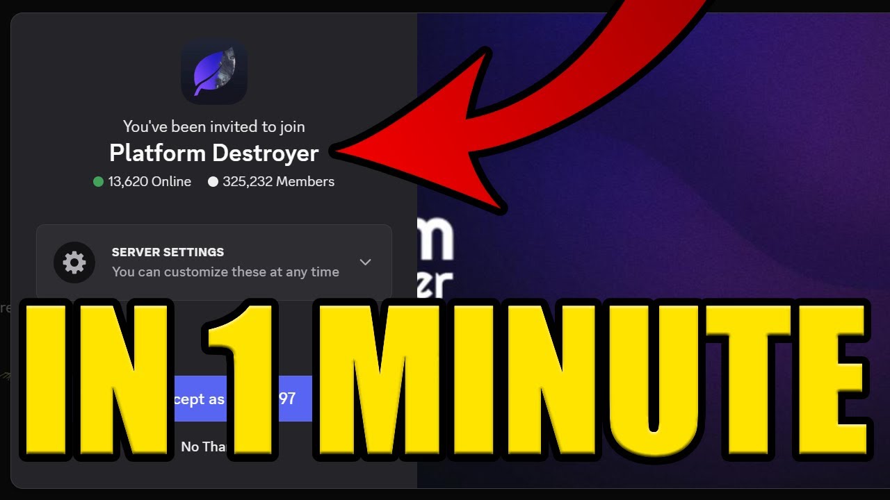 HOW to JOIN PLATFORM DESTROYER DISCORD SERVER PC & MOBILE - YouTube