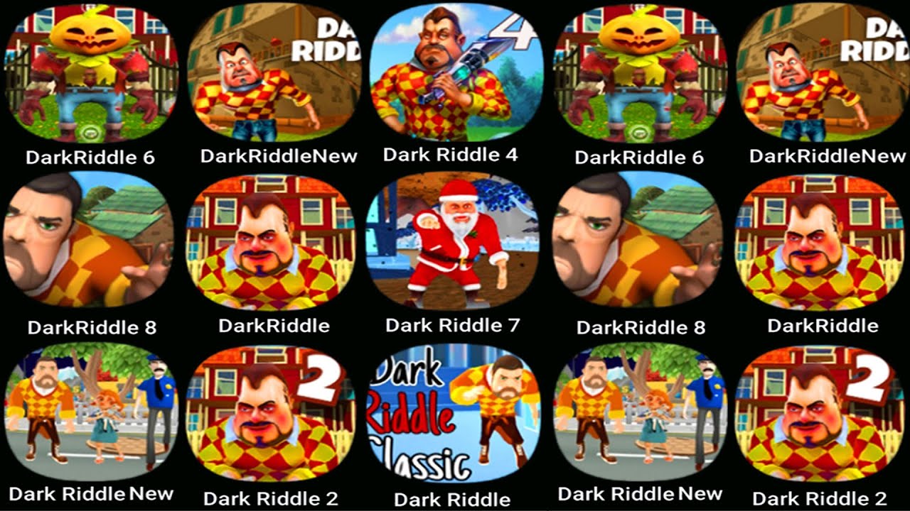 Dark Riddle 4,5,6 ( Dark Riddle 3 + Dark Riddle Classic 2 + Dark Riddle ...
