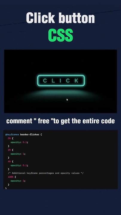 Click Button Css Webdesigns Codinglife Frontenddeveloper Css3 Programming Csstricks Youtube