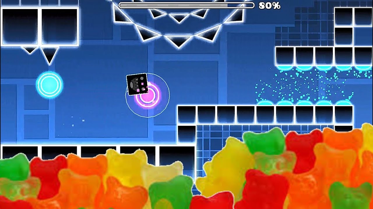 "Gummy Bear" [Layout] by KitsuneEdu [me] | Geometry Dash 2.11 - YouTube