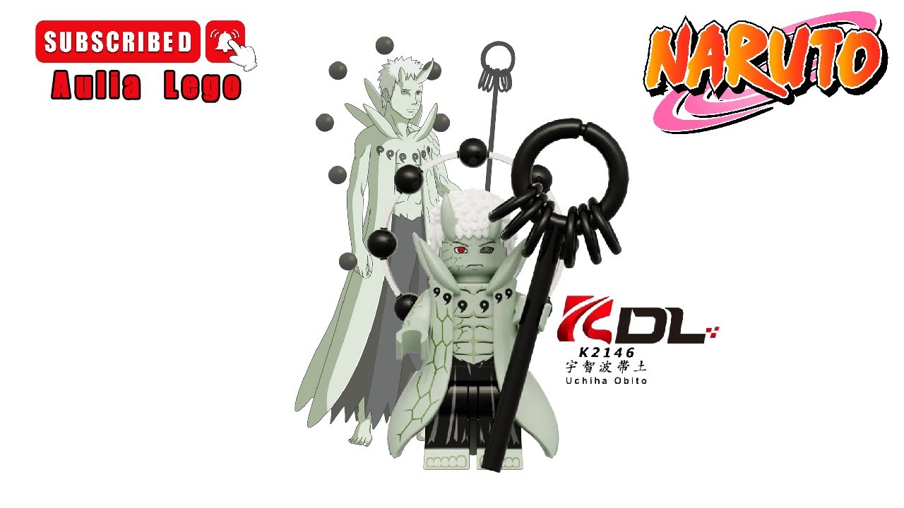 Review unboxing lego minifigure Uchiha Obito Six paths KDL K2446 # ...