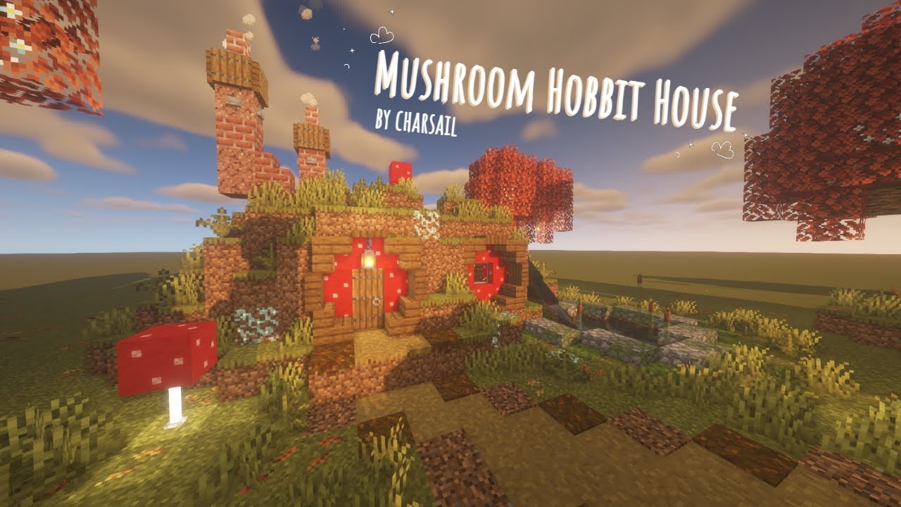 Mushroom Hobbit House 🍄 [speedbuild] - YouTube