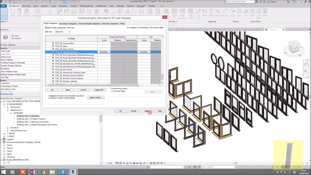 PointOneStudio Revit OpenBIM Family Library Showcase - YouTube