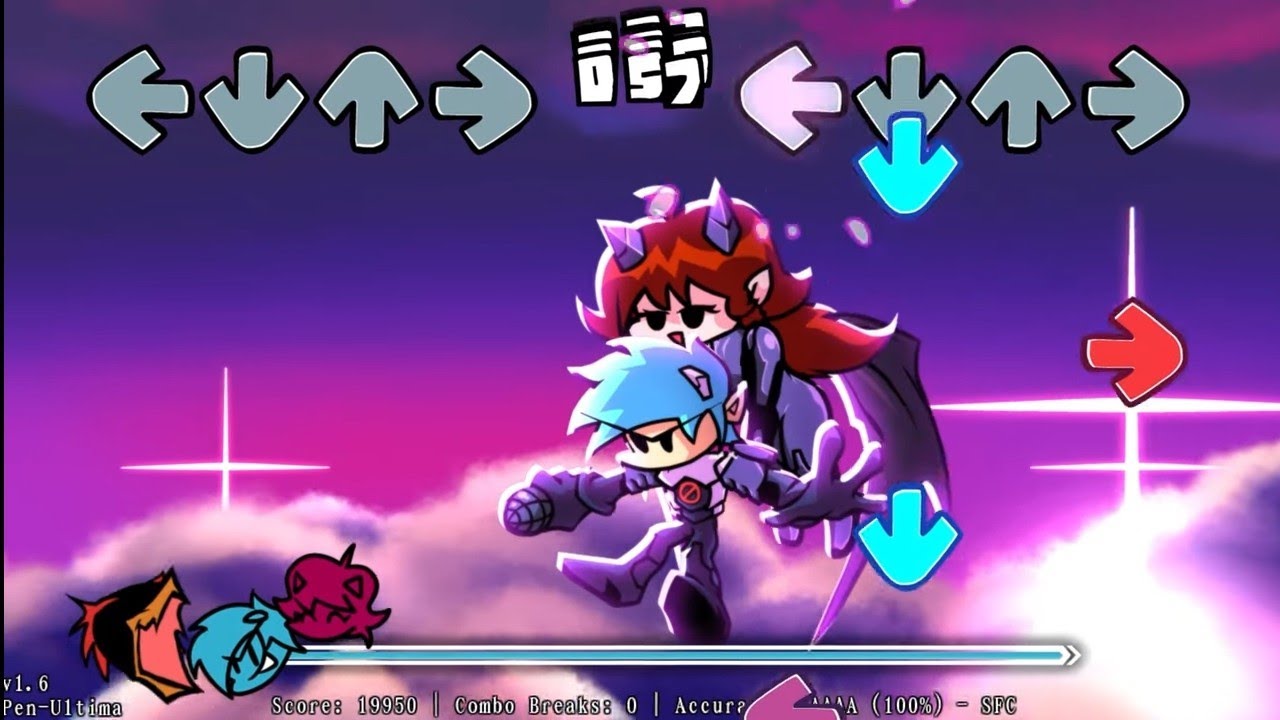 Friday Night Funkin' Pen Pen vs BF & GF (FNF MOD) Pen-Ultima - YouTube