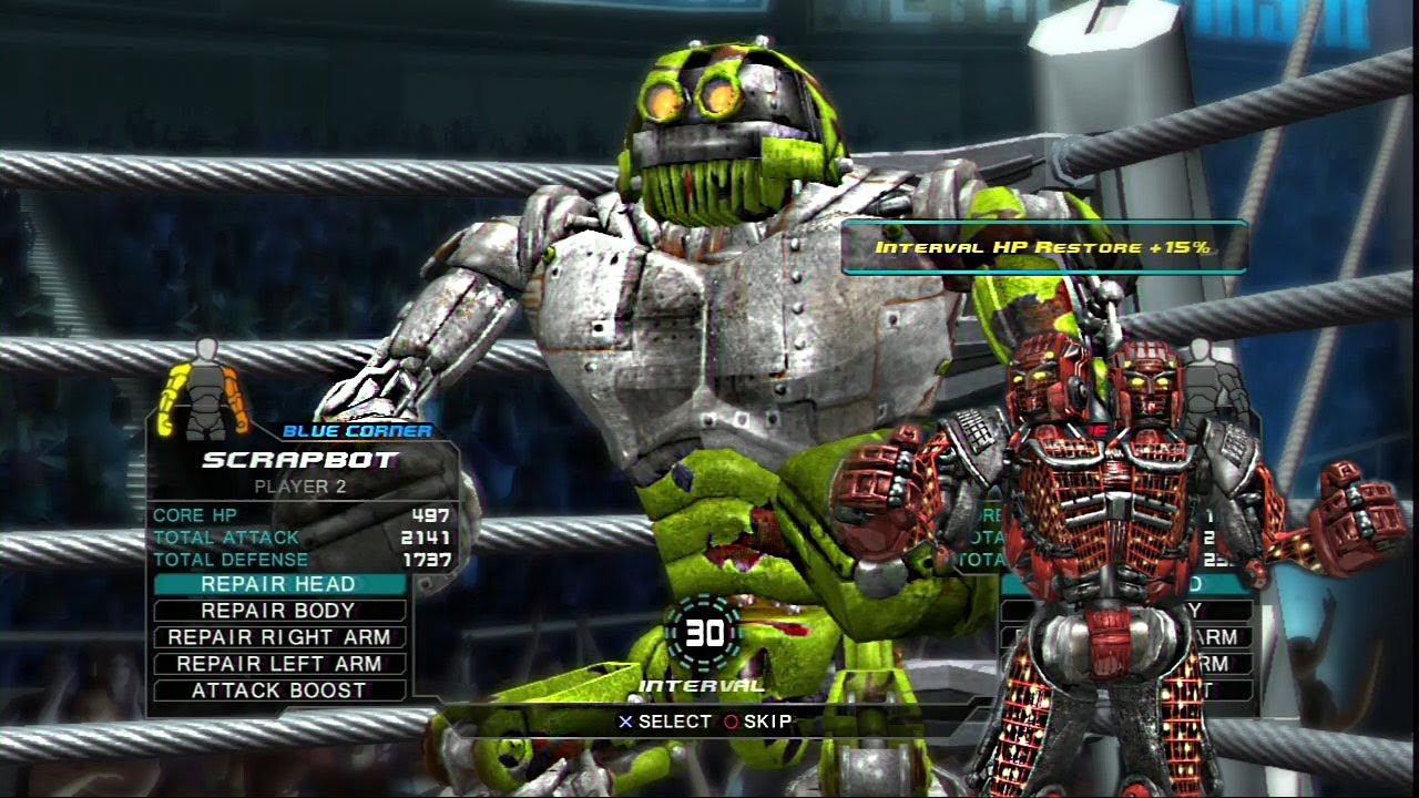 REAL STEEL THE VIDEO GAME-HIT ME BRO (SCRAPBOT vs TWIN CITIES) ЖИВАЯ ...