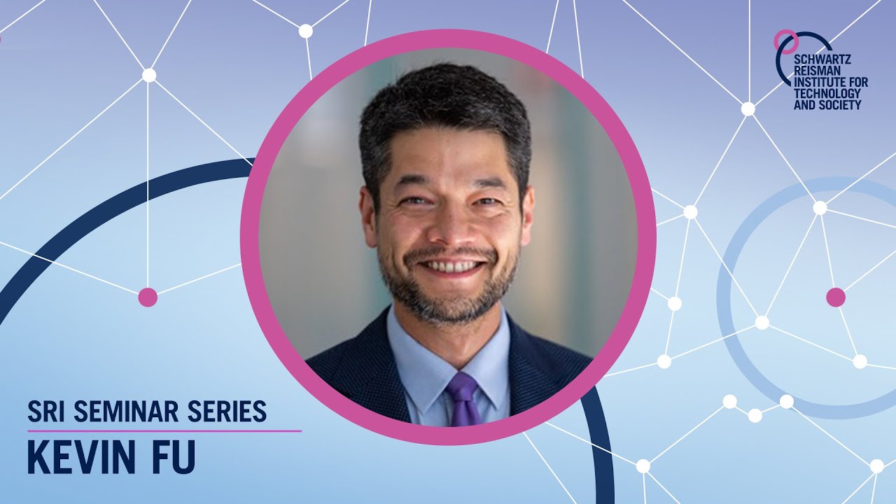 Kevin Fu | Security engineering for medical products: Sensors, signals ...