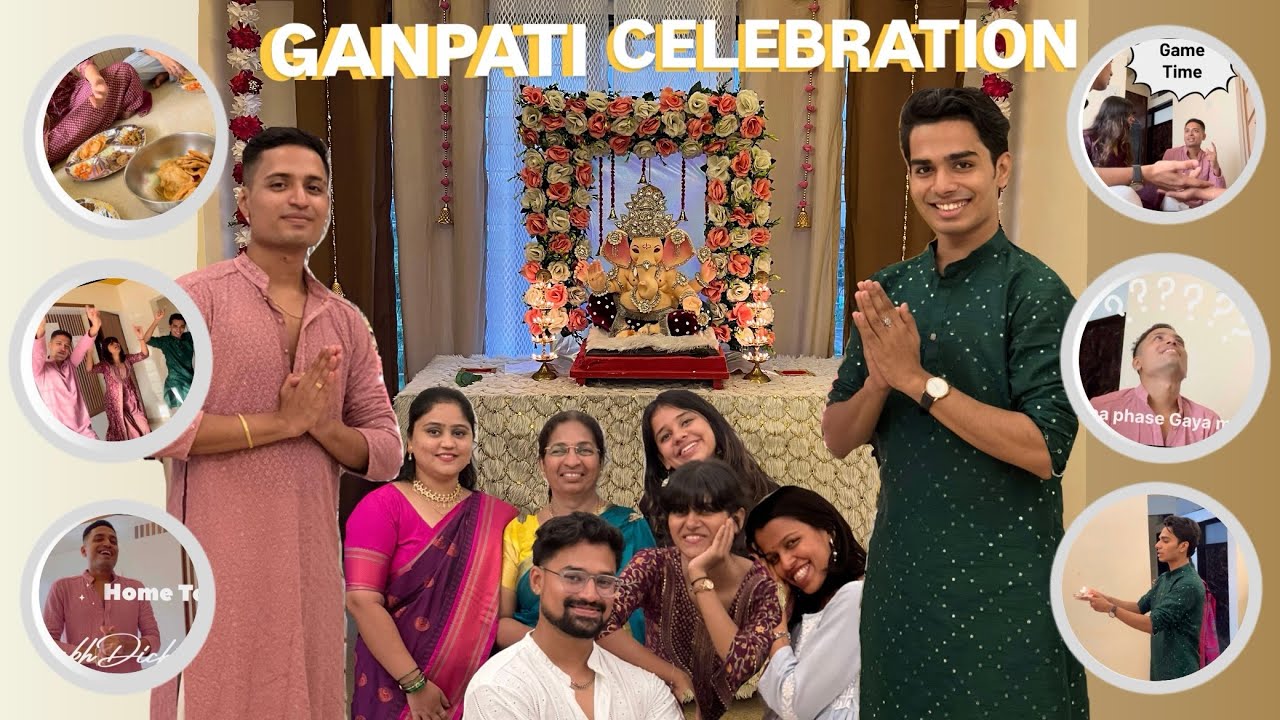 GANPATI CELEBRATION | GAMES | AARTI 🎉🎲🪔 - YouTube