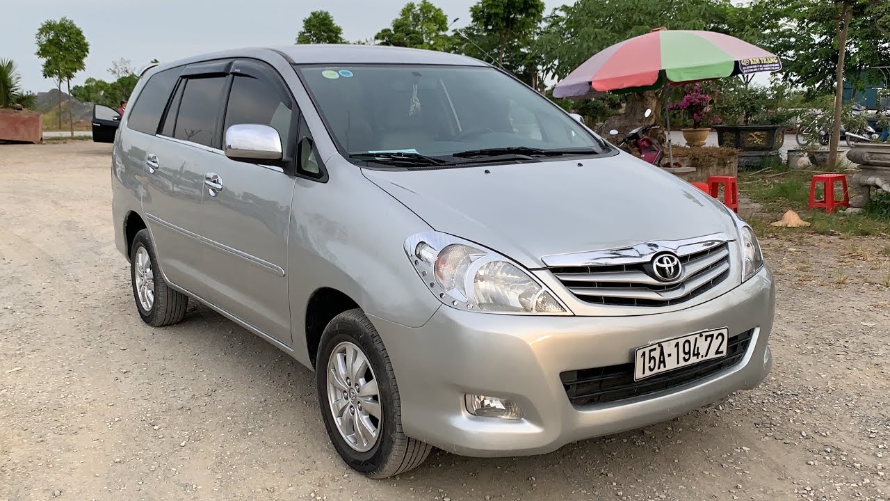 Toyota Inova G 2010 cửa tiền dưới 300 có ABS túi khí / Auto Nam Anh ...