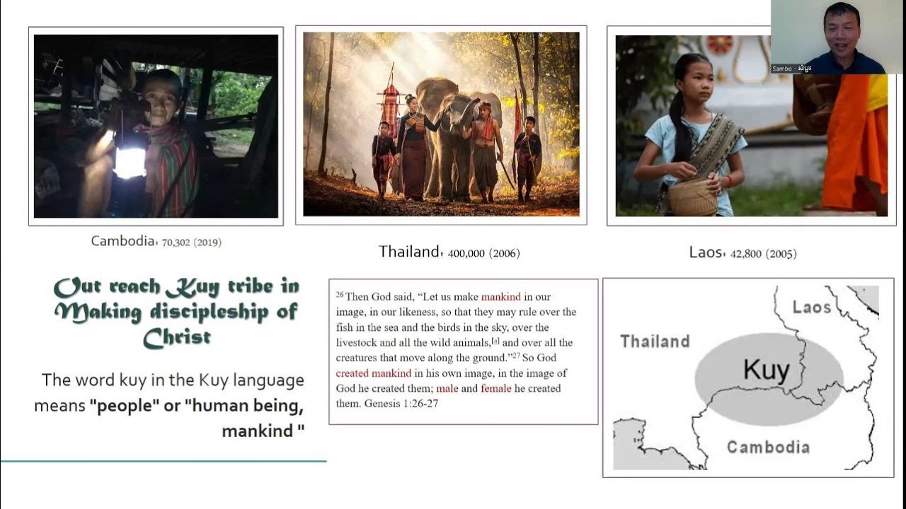 Outreaching Kuy tribe people for discipleship making - YouTube