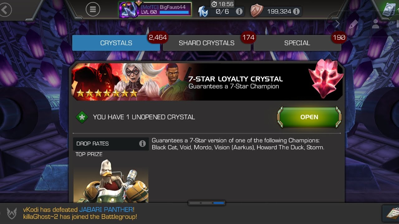Loyalty 7 Star Crystal Opening and a Basic 7 Star | MCOC - YouTube
