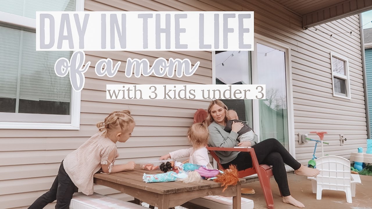 DAY IN THE LIFE OF A STAY AT HOME MM WITH THREE KIDS | Autumn Auman ...