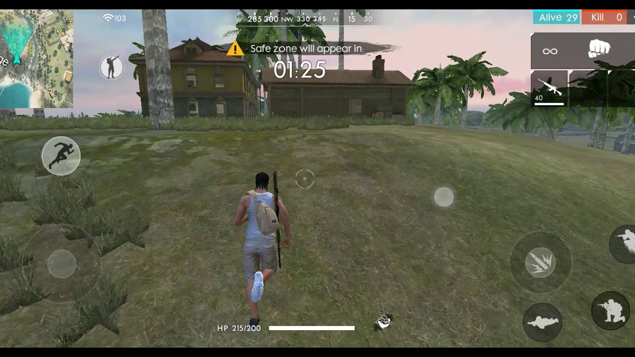 The Free fire game and UI is the most beautiful part - YouTube