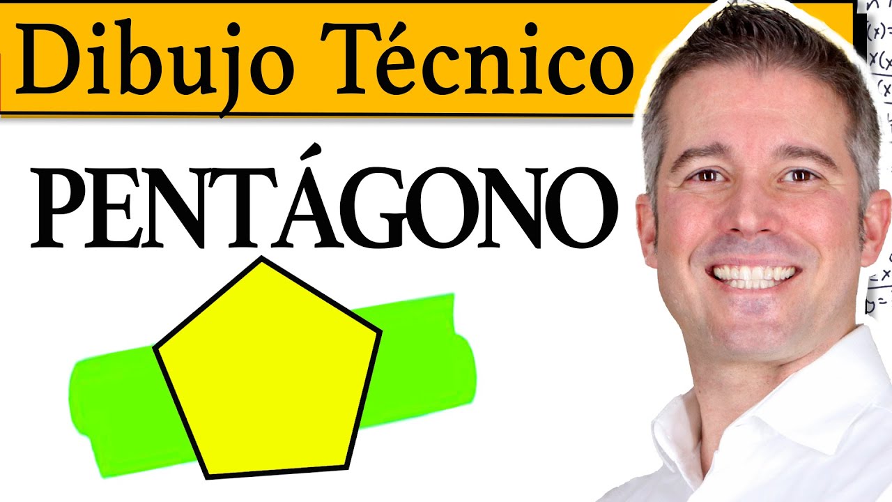 Cómo Dibujar un PENTÁGONO sabiendo la medida del LADO - YouTube
