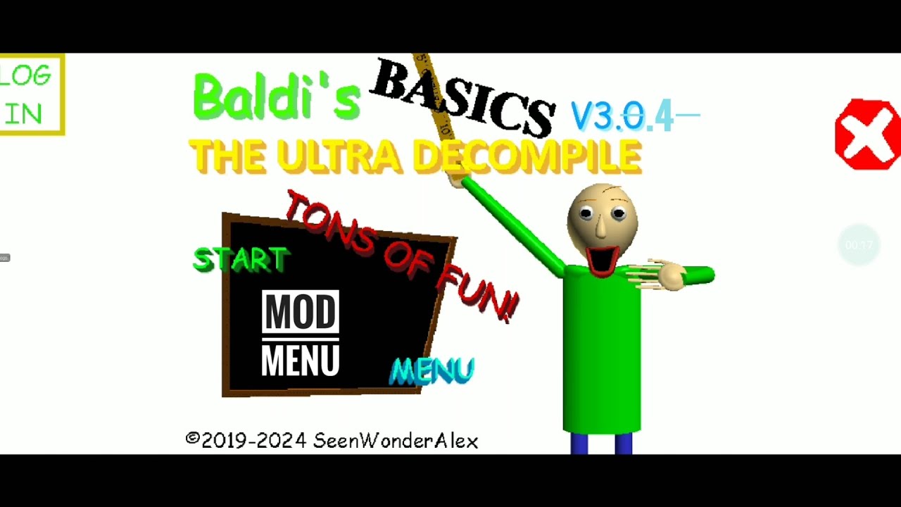 Ternyata di game ini ada Mod Menu 😃 - Baldi's Basics The Ultra ...