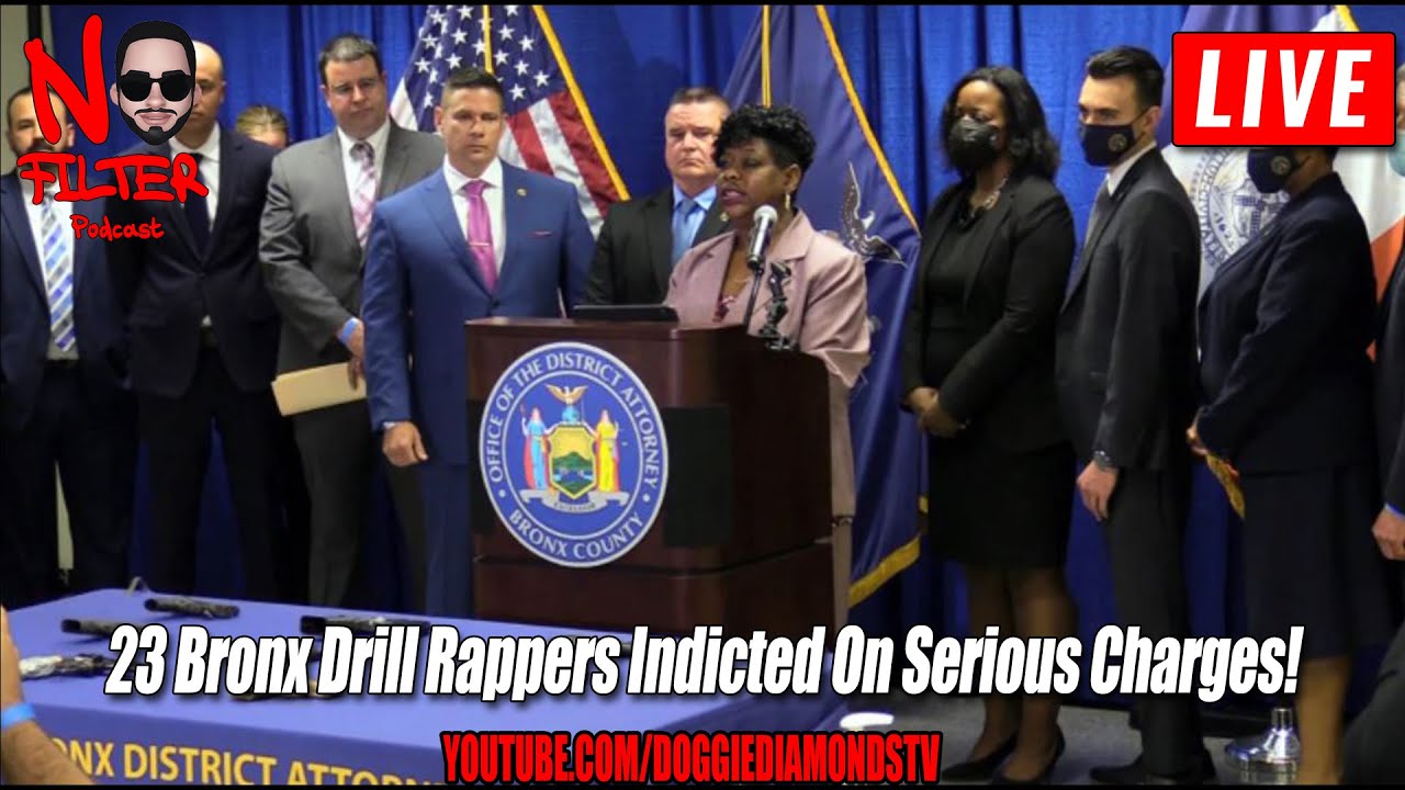 23 Bronx Drill Rappers Indicted On Serious Charges (65-counts) - YouTube