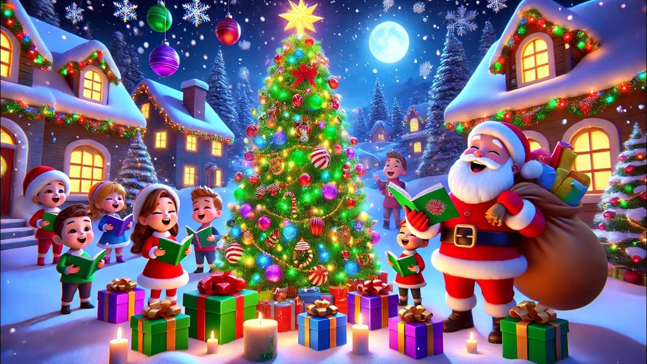 we wish you a merry christmas | cartoon videos for kids | merry ...