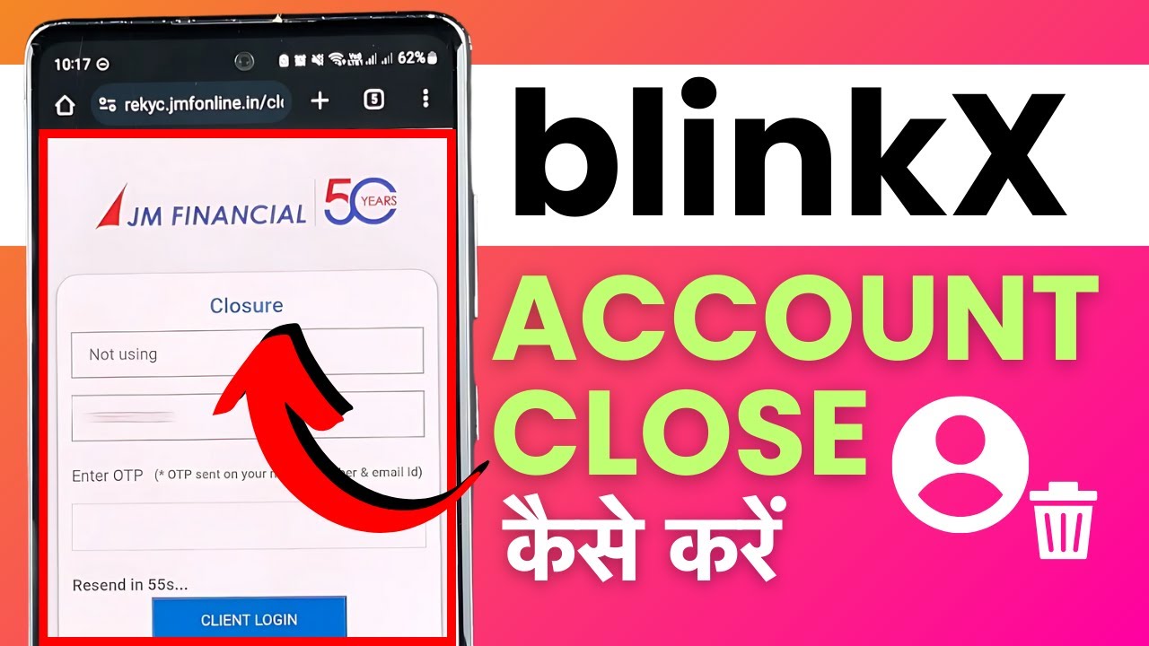 BlinkX Account Closure - How To Close BlinkX Demat Account - YouTube
