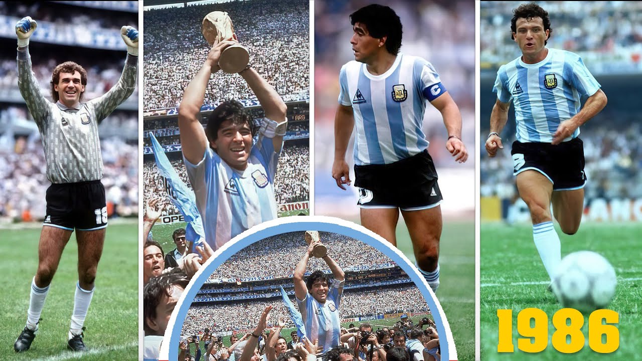 How Argentina's 1986 World Cup Team is Different Now - YouTube