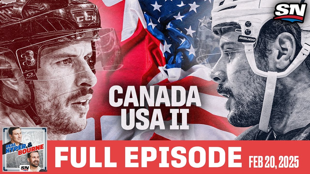 Counting Down to Canada vs. USA Puck Drop | Real Kyper & Bourne Full ...