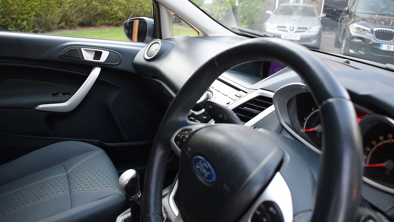 2012 Ford Fiesta 1.4 Titanium Ink Blue - YouTube