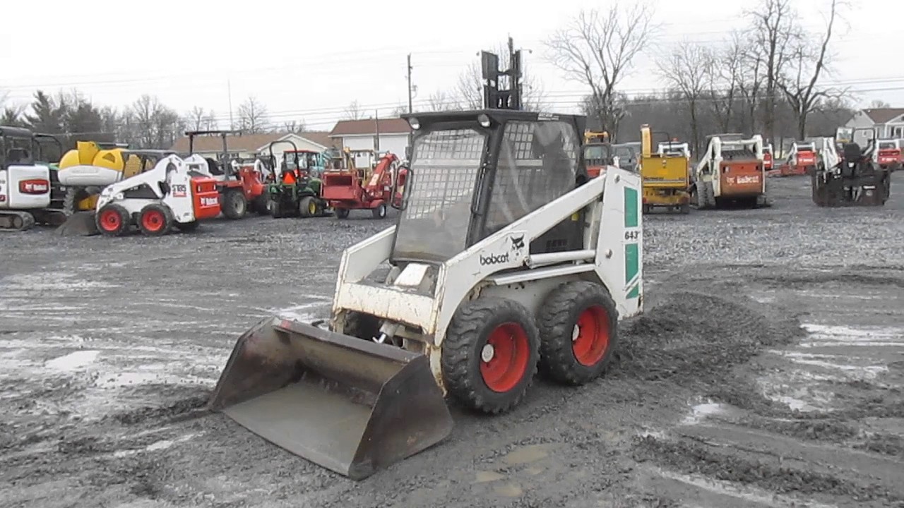 Bobcat 643 - YouTube