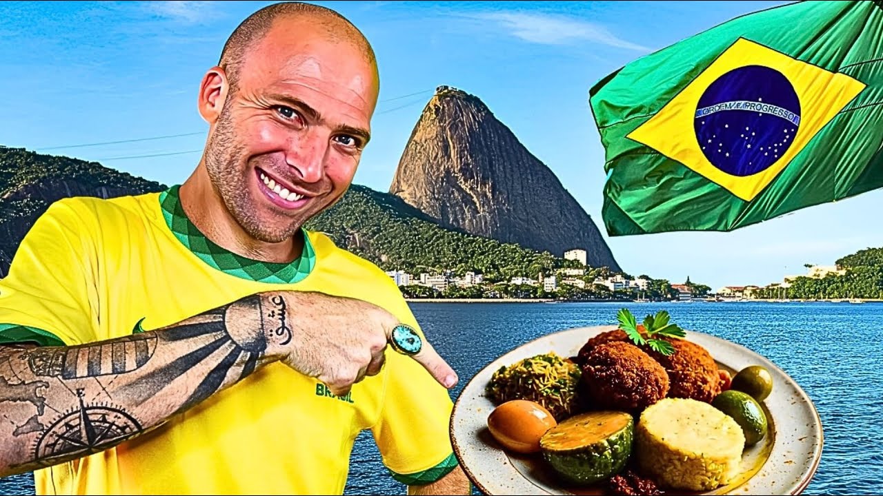 100 Hours in Brazil!! 🇧🇷 The Best Food in Rio de Janeiro! - YouTube