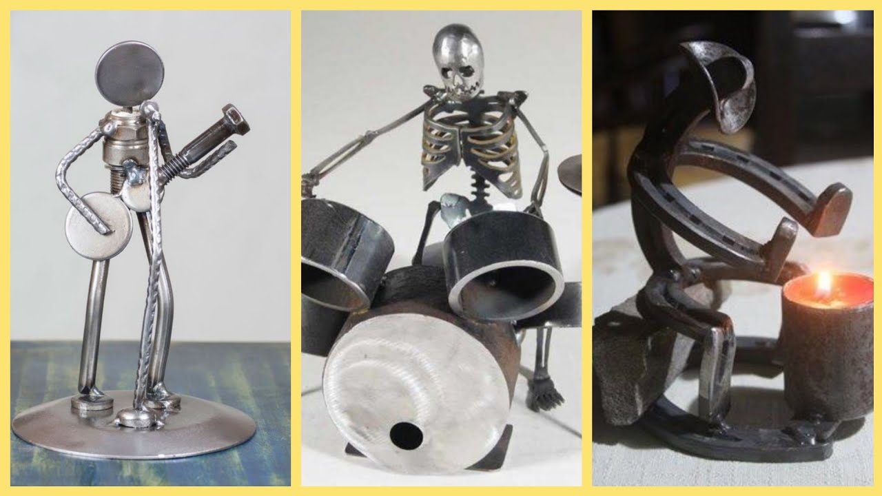 Beautiful Crazy Reuse metal ctaft ideas - YouTube