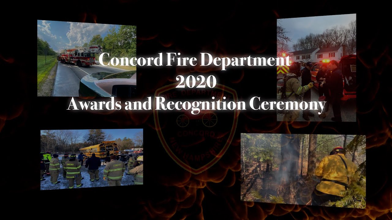2020 Concord Fire Department Awards Ceremony - YouTube
