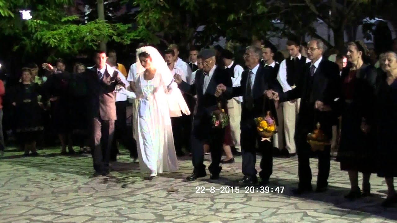 ΑΝΑΠΑΡΑΣΤΑΣΗ ΓΑΜΟΥ ΚΑΛΟΜΟΙΡΑ 2015 ΓΑΜΠΡΟΣ - YouTube