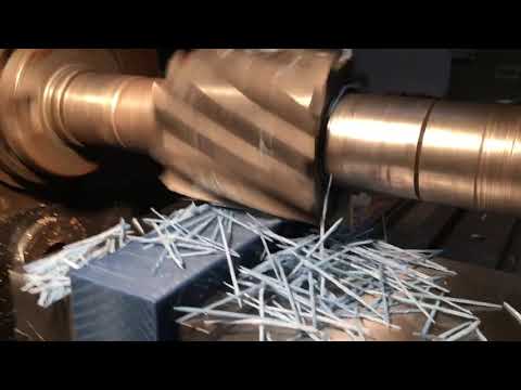 Slab milling on a Brown & Sharpe 3A universal milling machine. - YouTube