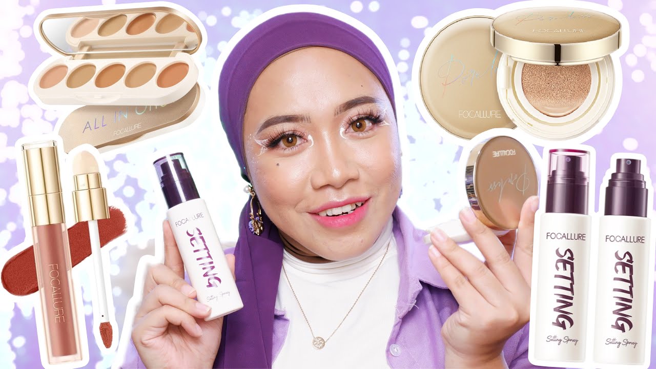 #MaBar 🇮🇩 Ep.7 Wear Test 6 Jam (#Focallure Air Cushion, Concealer ...
