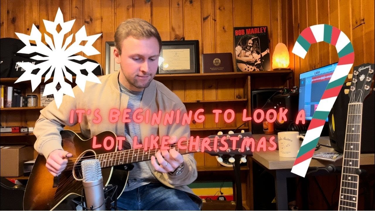 It's Beginning to Look A Lot Like Christmas- Fingerstyle Guitar- Mike ...
