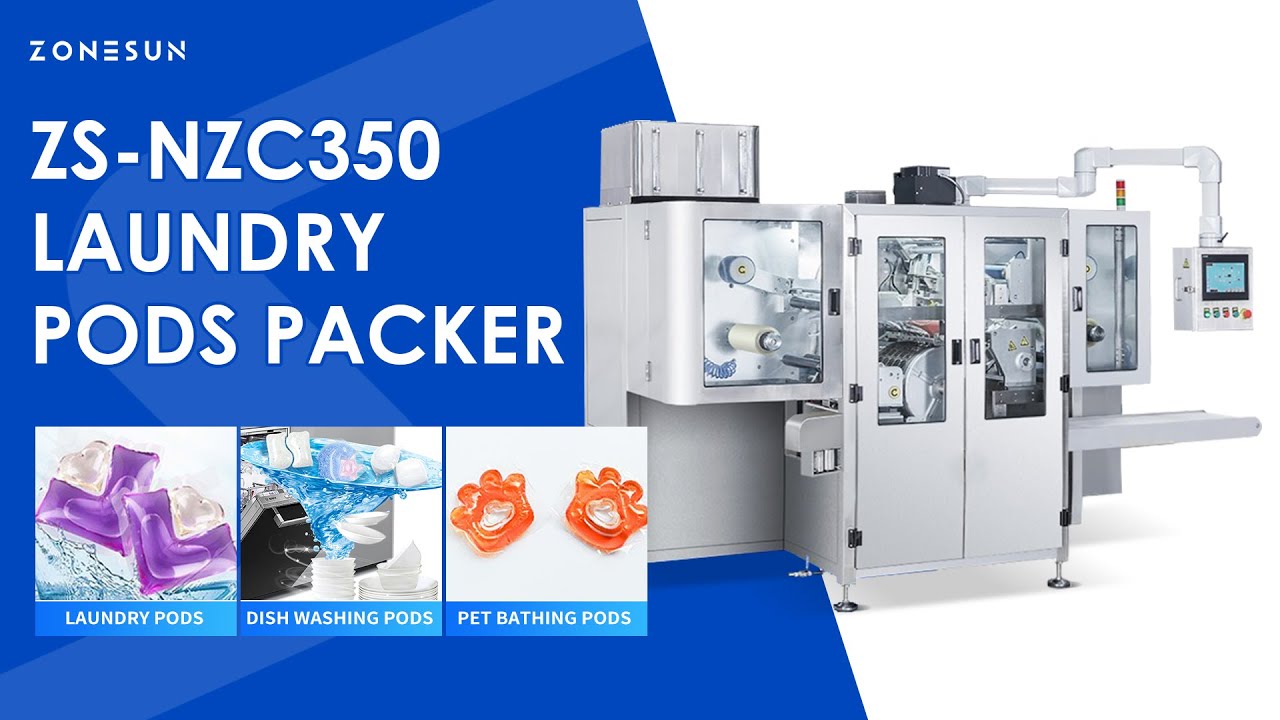 Zonesun ZS-NZC350 Laundry Pod Packer #laundrypods #washingpods # ...