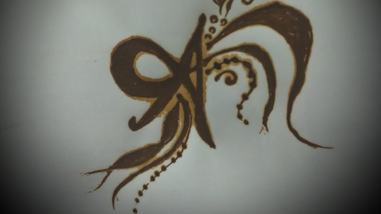 Caligraphic style alphabets in Mehendhi - A ||Raihana's Henna - YouTube