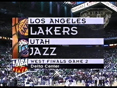 Lakers @ Jazz 1998 WCF Game 2 (NBA On TNT)