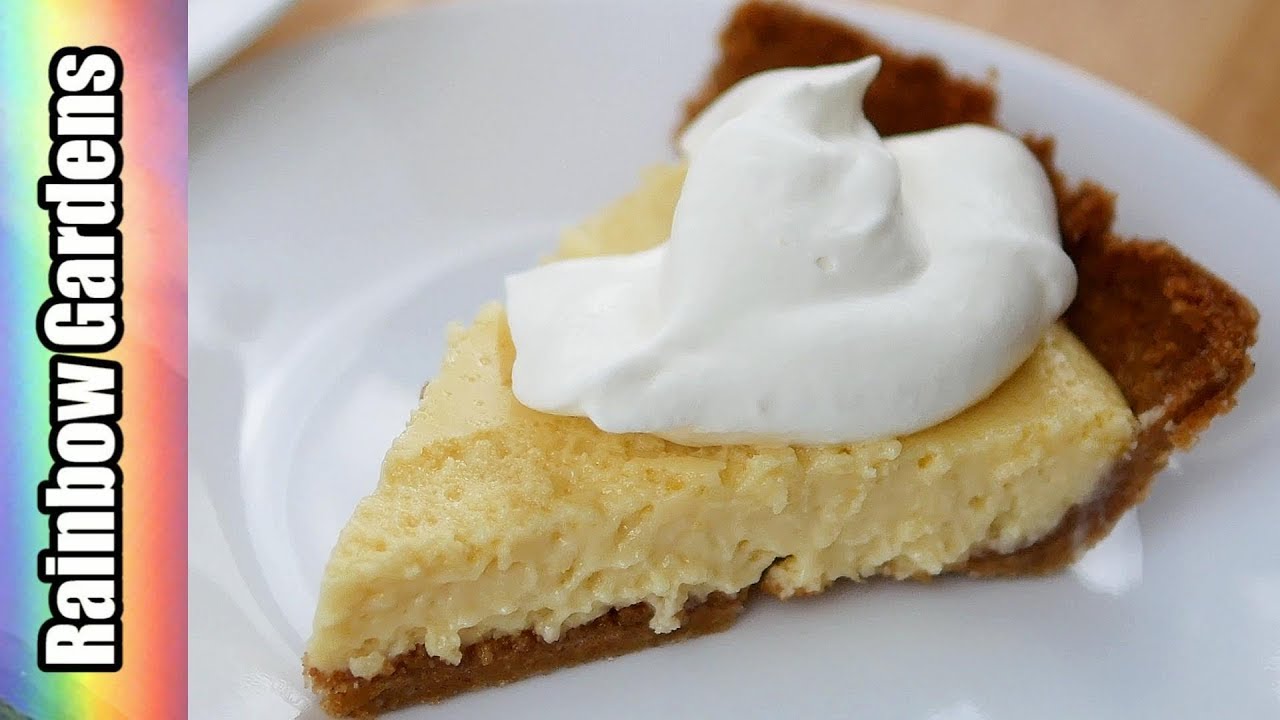 EASY & Delicious Citrus Pie! I Use Meyer Lemons, You Can Use Limes Too ...