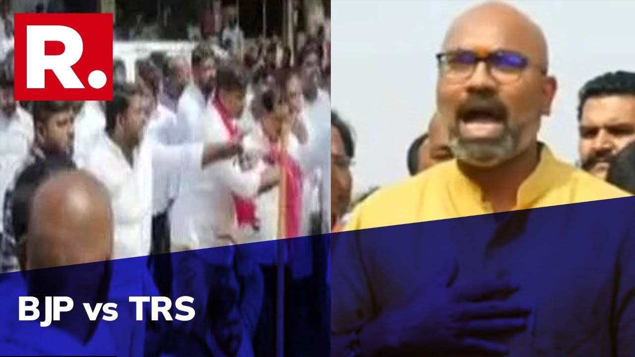 BJP vs TRS faceoff intensifies in Telangana, Republic reports from BJP leader Dharmapuri's ...