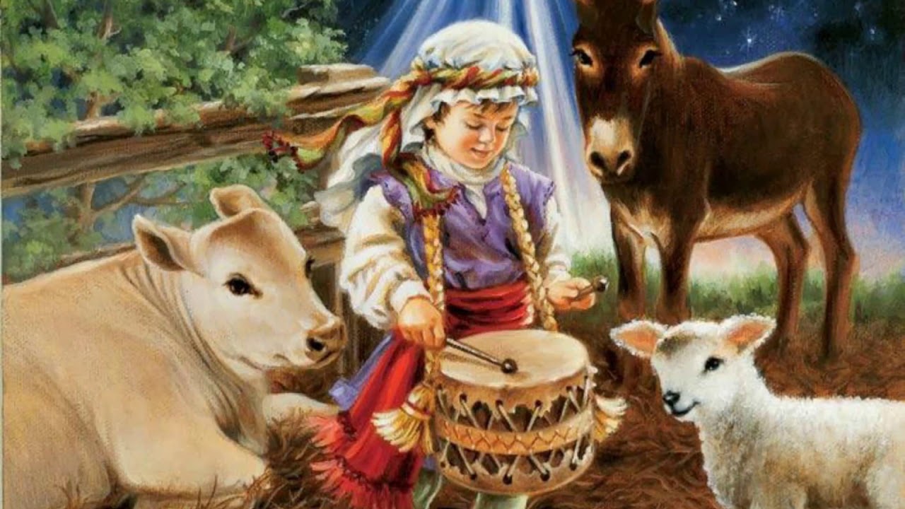 El niño del tambor Letra Villancicos - YouTube