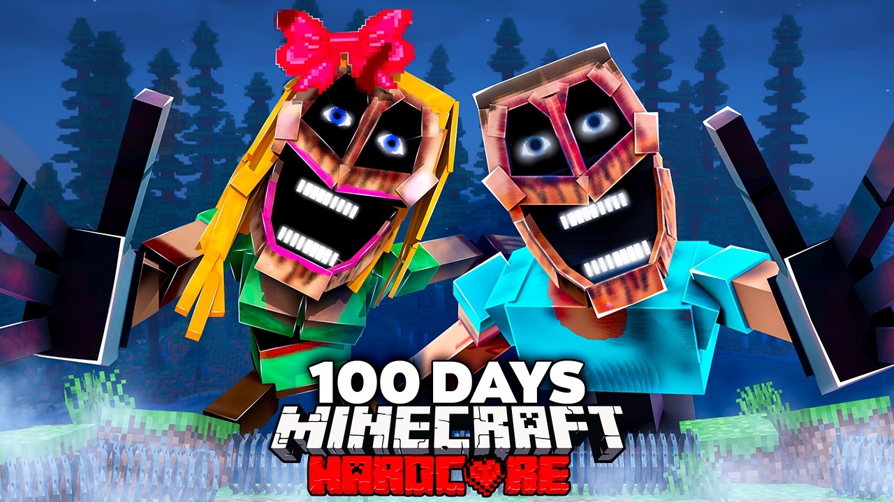 I Survived 100 Days in the MIMICER GIRL Horror Mod in HARDCORE ...