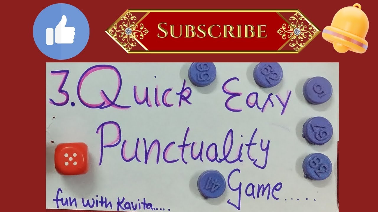 3 Quick Punctuality Game/ Time Saving/Fun Games /fun game for ladies/no ...