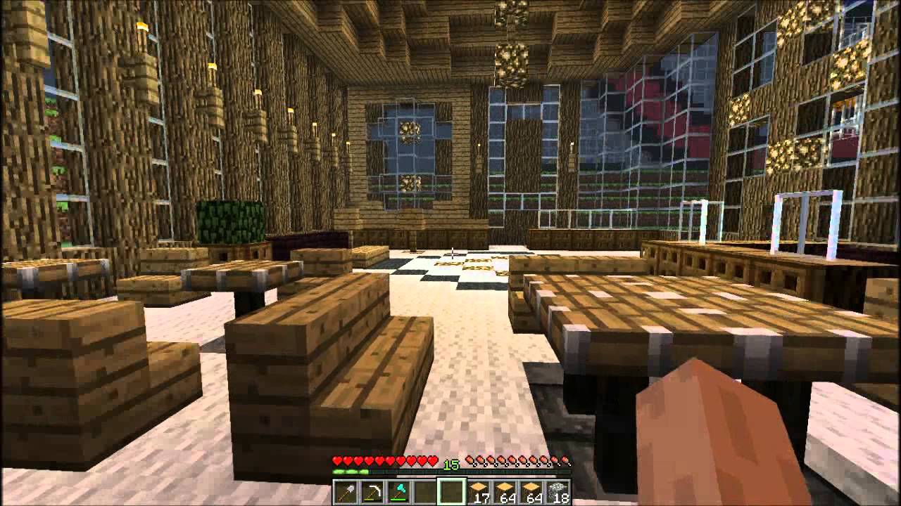 Minecraft Episode 61 - Restaurant - YouTube