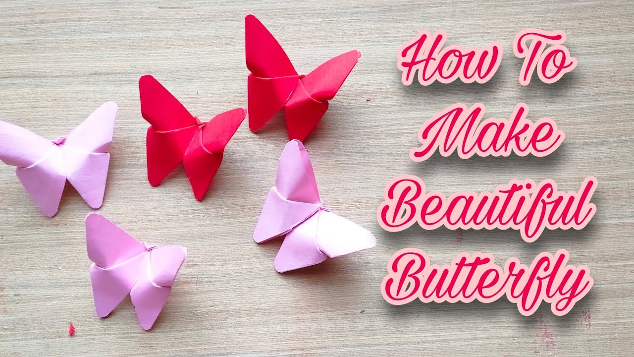 How to make butterfly 🦋 - YouTube