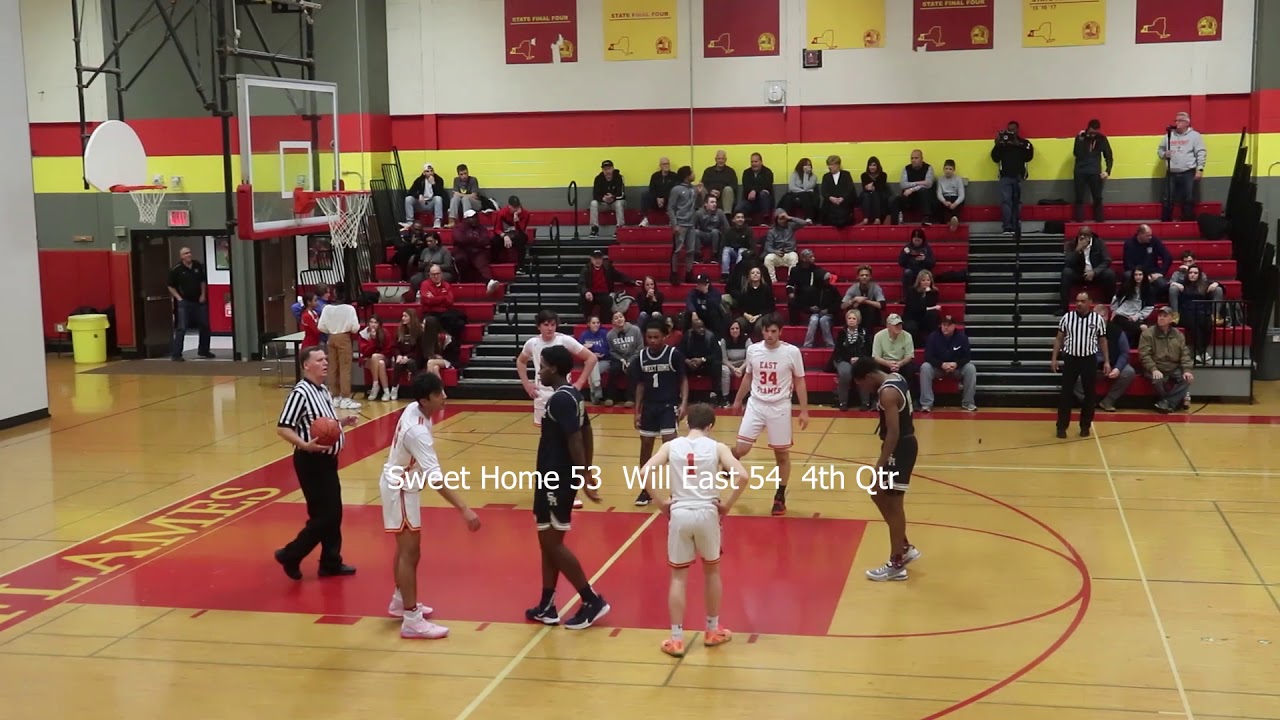 Sweet Home Panthers vs Williamsville East Flames Basketball 4th Quarter ...