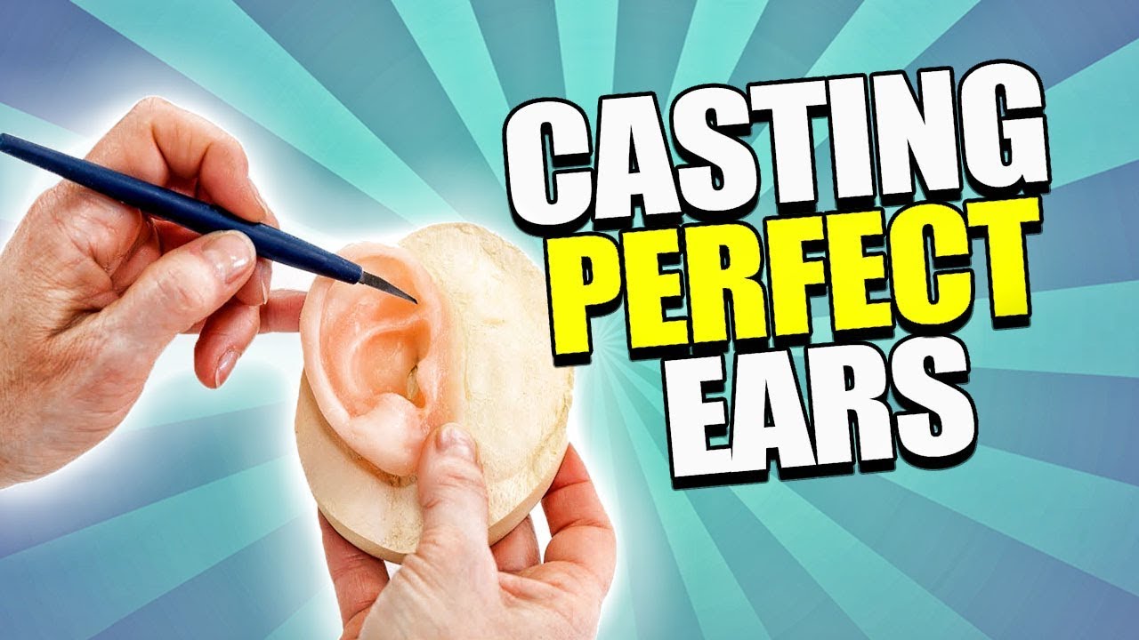 Lifecasting Perfect Ears Tutorial || Best Ear Casting 2018 - YouTube