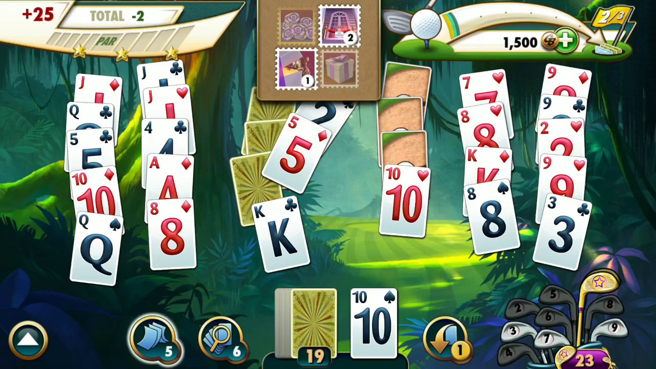 Fairway Solitaire - Android / iOS Mobile Gameplay (Part 02, Levels 6 ...