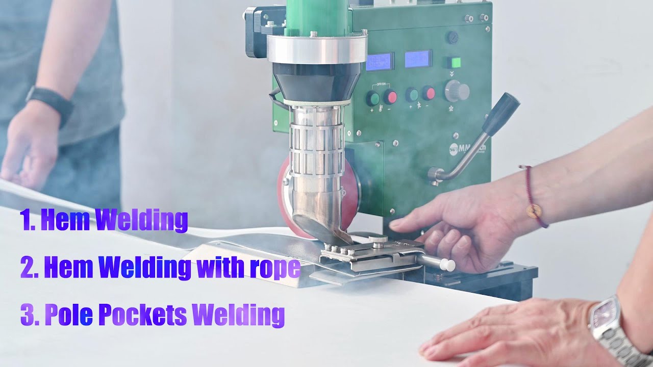 SWT-PAU Table Type Banner Welder with Hem Welding & Pole Pockets ...