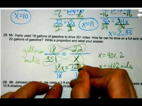 Algebra 1 - Unit 2A - Unit Review Day 2 - YouTube