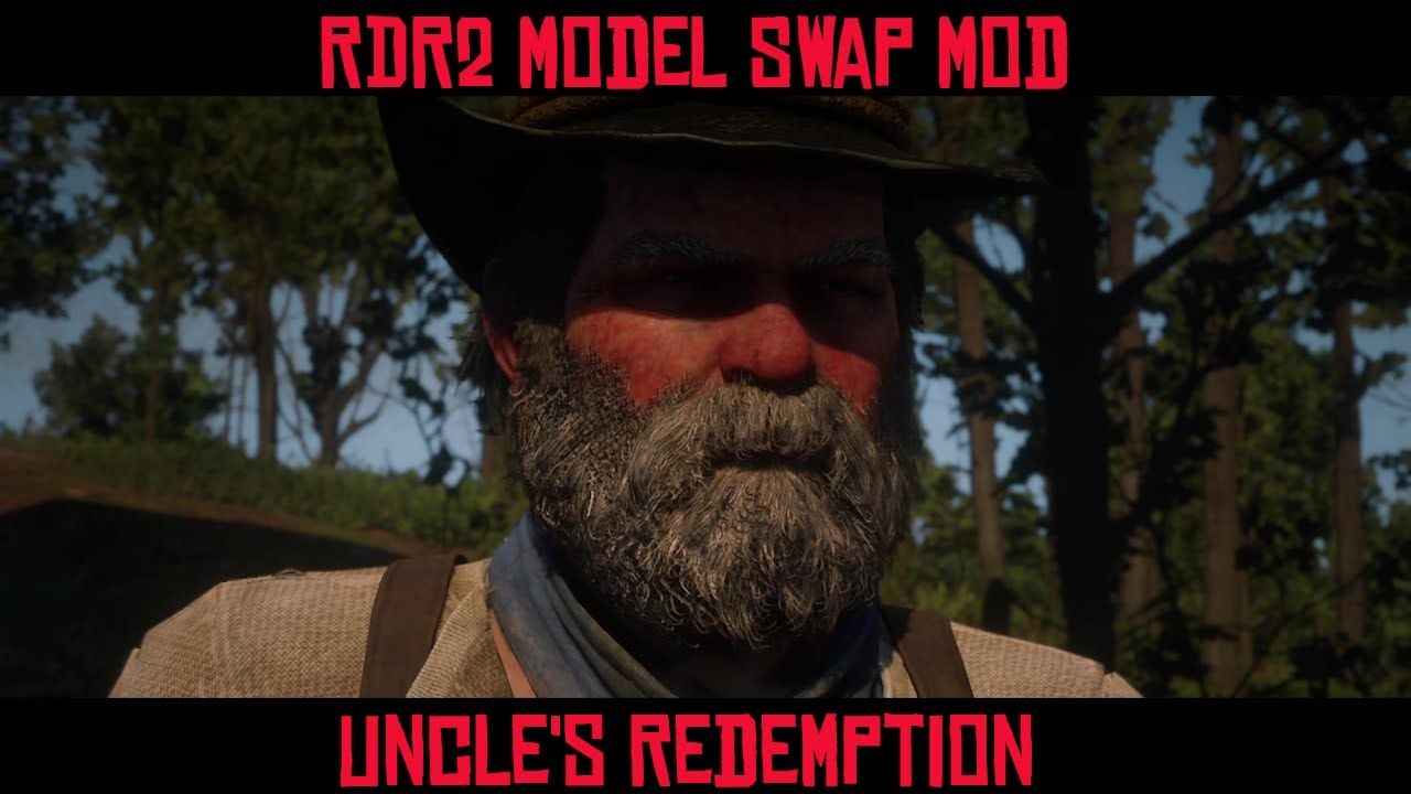 Uncle's Redemption: Red Dead Redemption 2 Model Swap Modding Fun - YouTube
