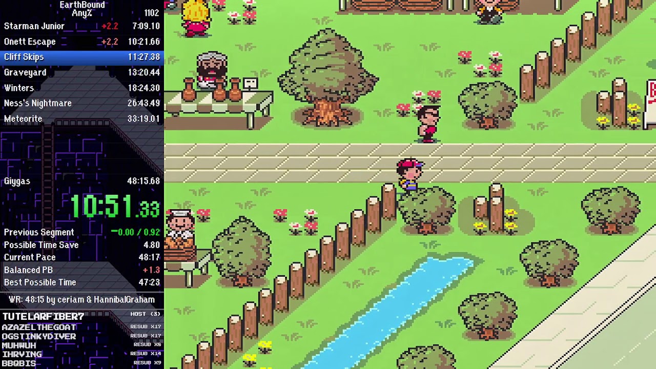 EarthBound Any% Speedrun in 47:50 (Former WR) by ceriam - YouTube
