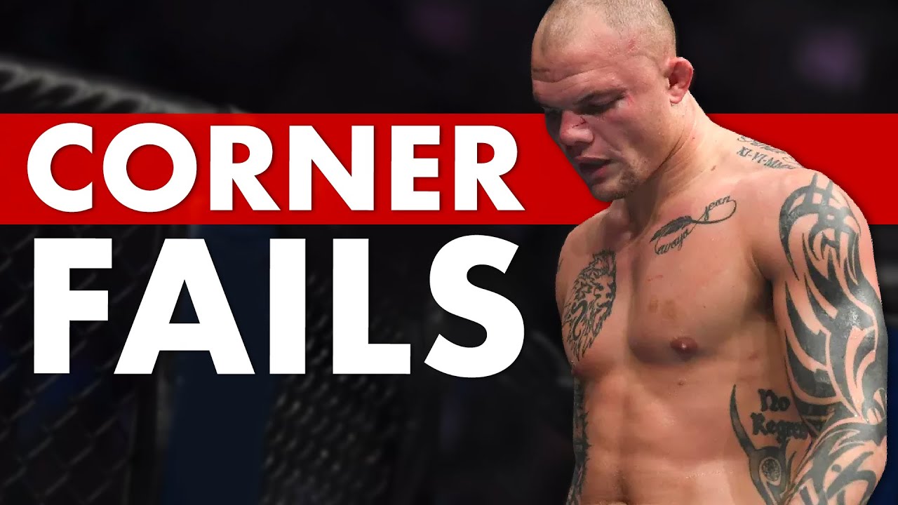 Top 10 Corner Fails in MMA - YouTube